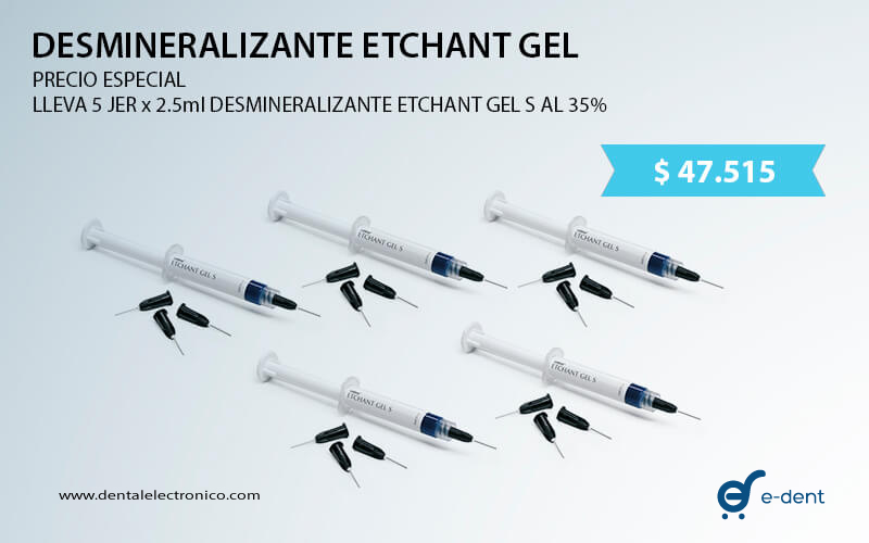 Etchant gel desmineralizante - edent